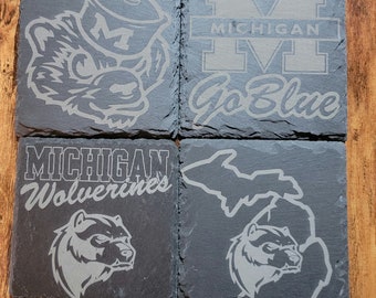 Michigan Coasters | Etsy