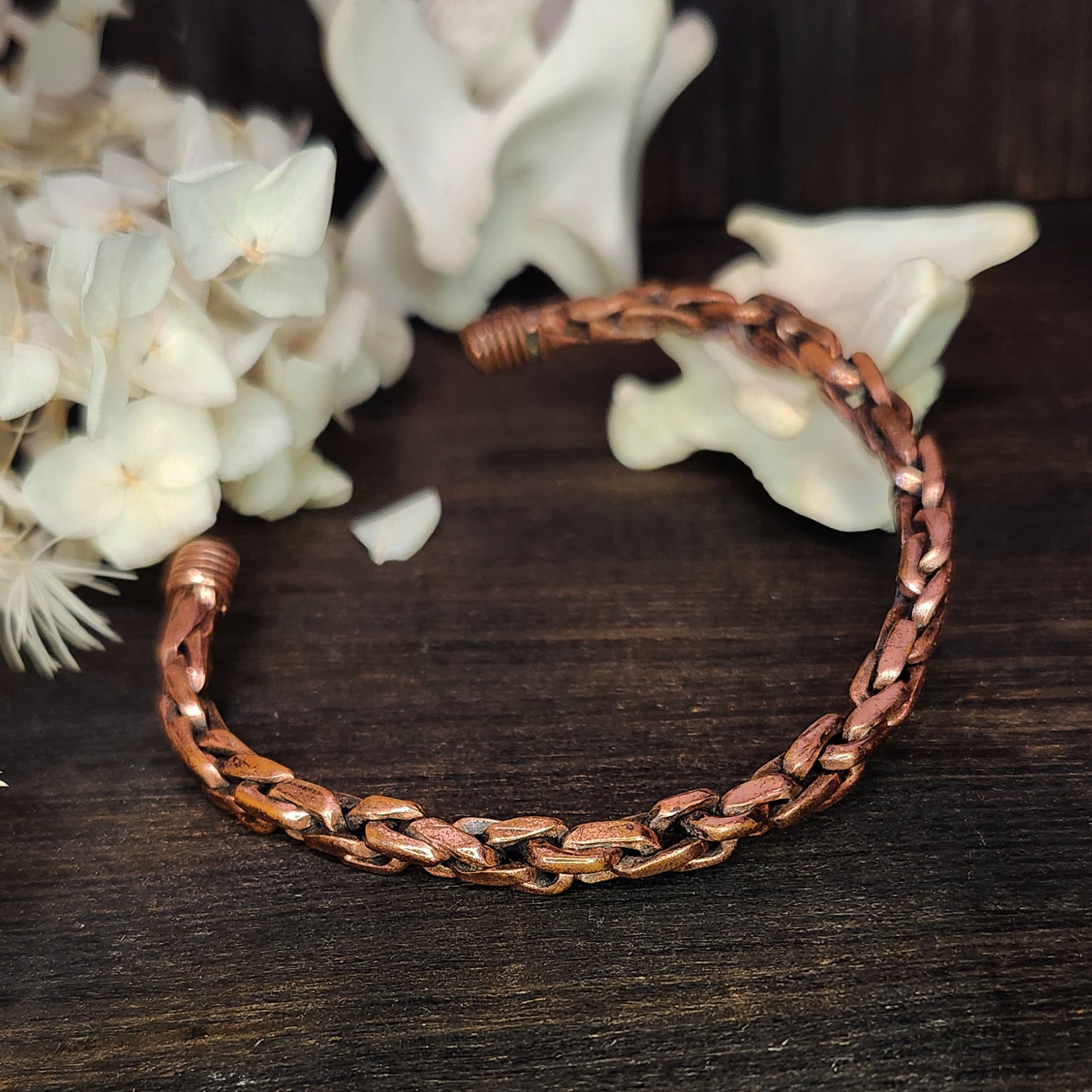 Wire Braid Copper Bracelet Size Extra Large - Etsy