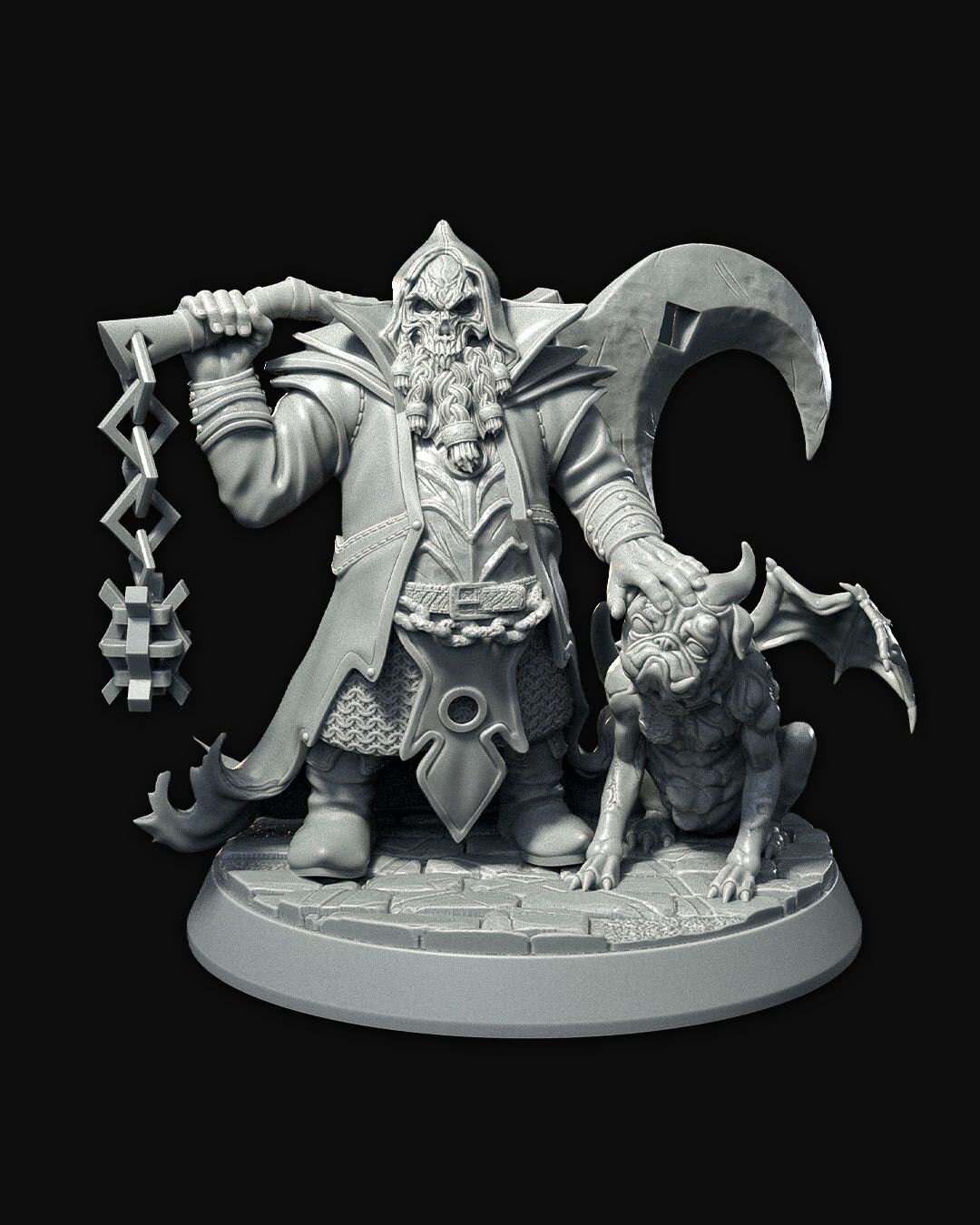 Living Skeleton Miniature for Gaming D&D, Dnd, Rolemaster, Runequest - Etsy