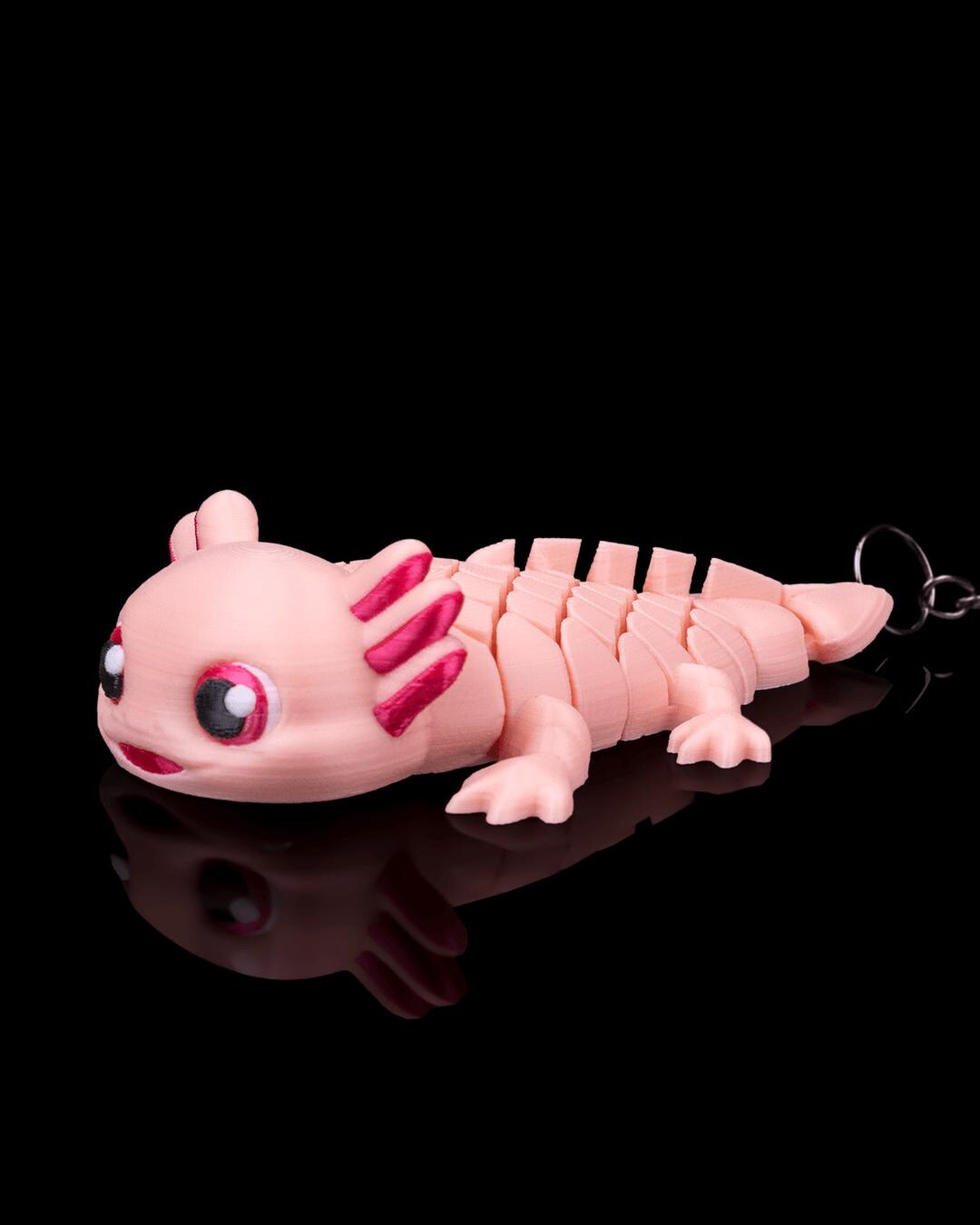 Ashley, the Axolotl - Keychain - Etsy
