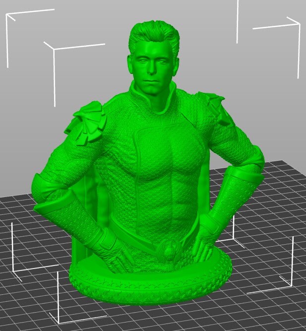 Homelander Model / Figure / Unpainted Hex3d Fanart - Etsy