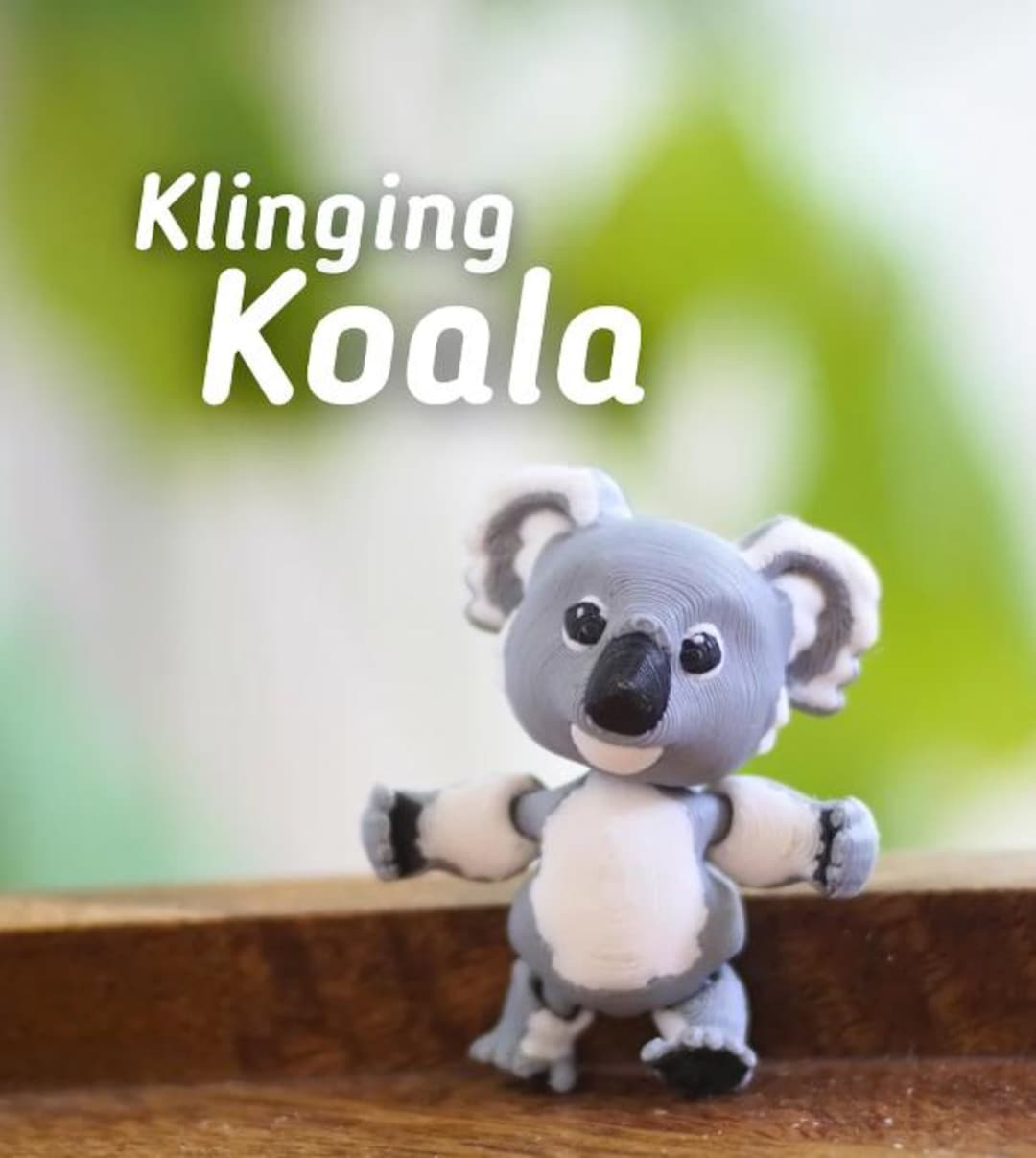 Klinging Koala - Articulated Fidget Koala - Ludo Flexy - Etsy