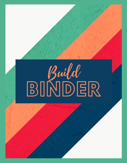 Build Binder (BOLD) - Etsy