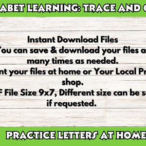 Alphabet Trace and Color Sight Words Worksheets Handwriting Practice ...