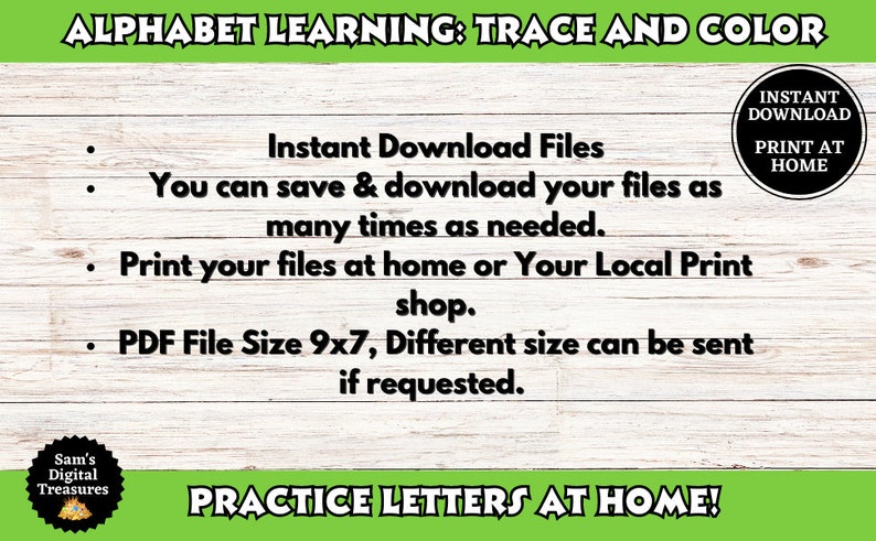 Alphabet Trace and Color Sight Words Worksheets Handwriting - Etsy