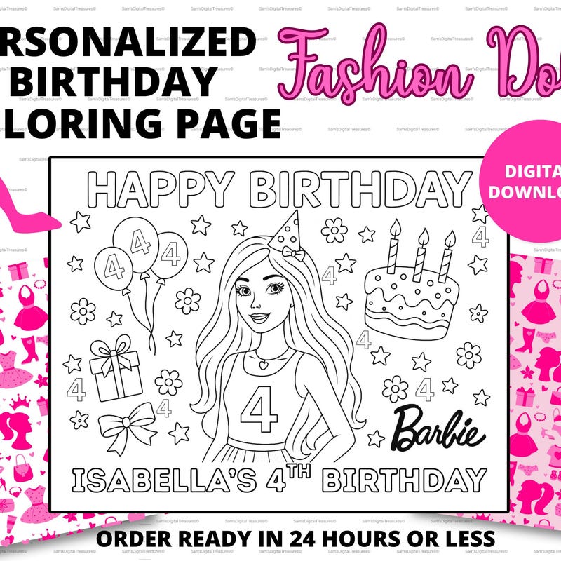 Barbie Fashion Posters - Etsy