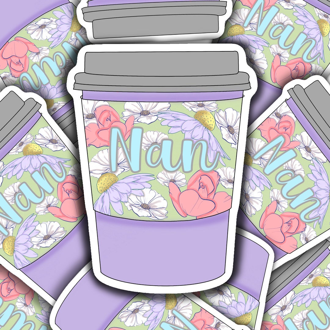 Coffee Cup Digital Stickers, Coffee Cup Sticker Png, Perfect for ...