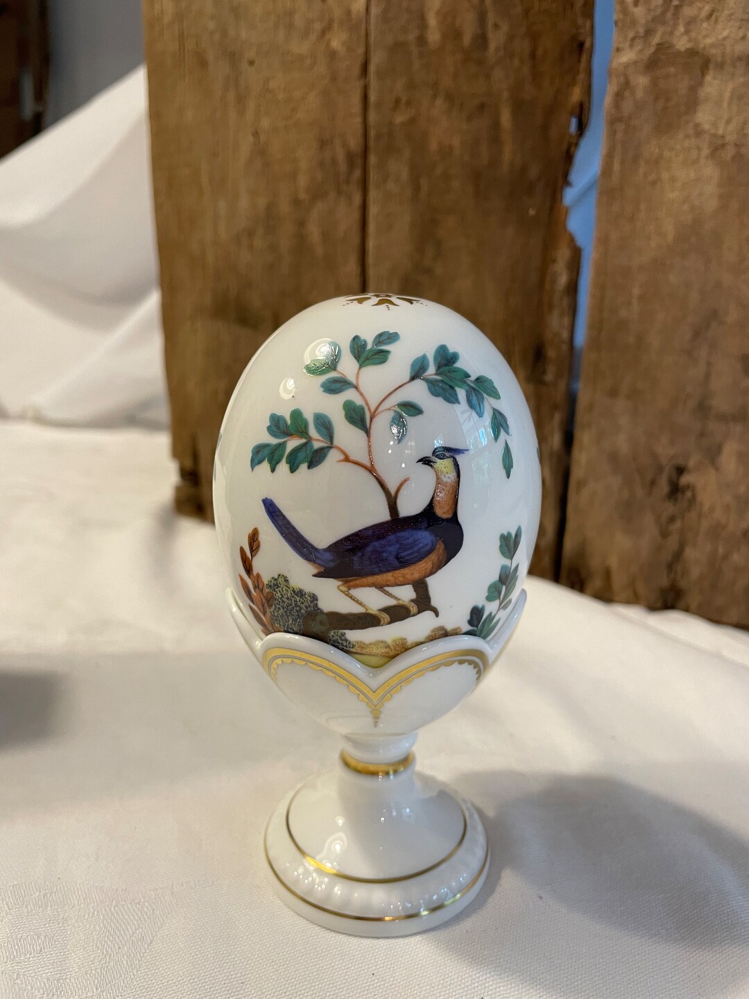 Minton Limited Edition Bone China Egg With Stand and Original Box Royal ...