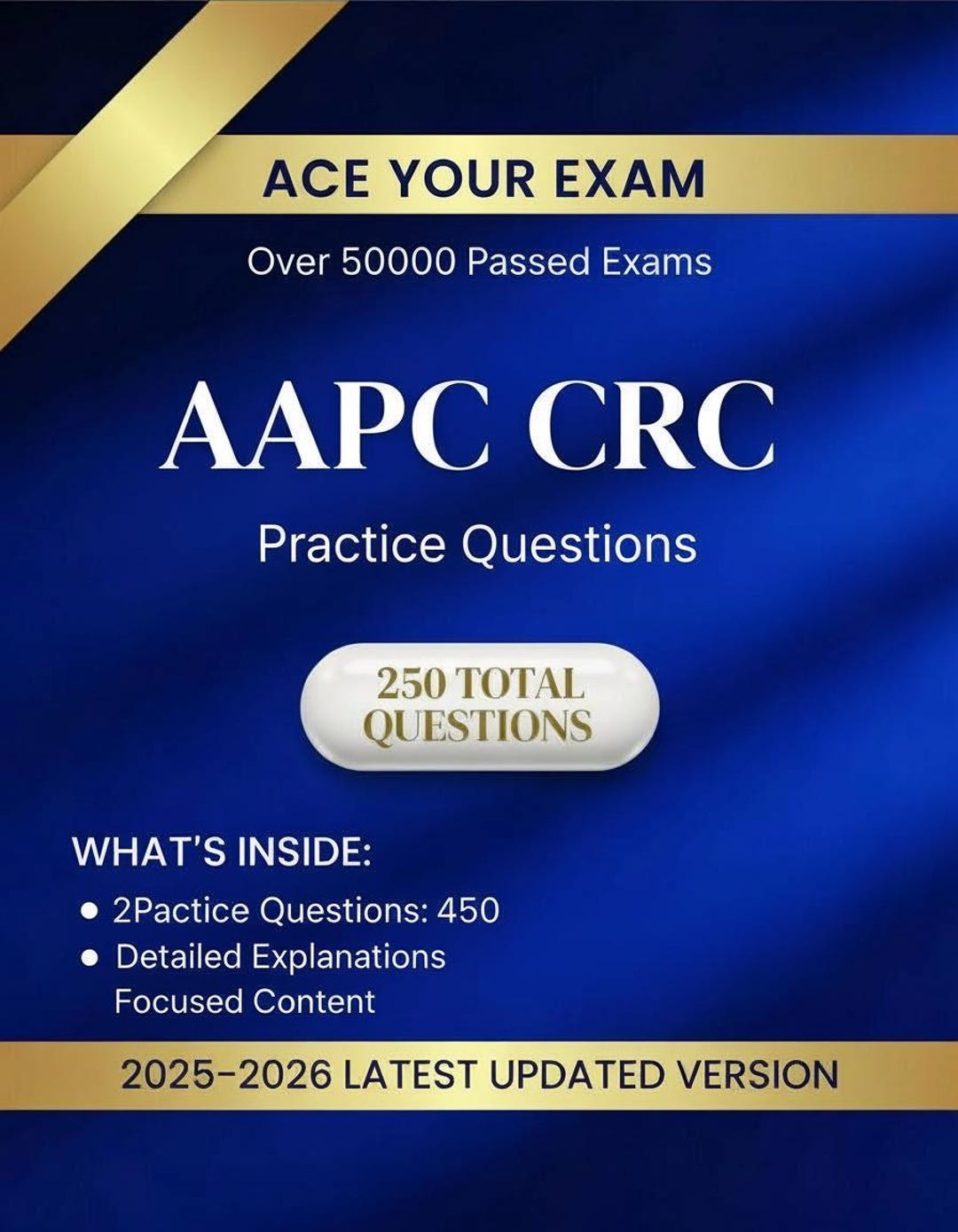 Preguntas de práctica del CRC de la AAPC 2025-2026 / 250 preguntas de ...