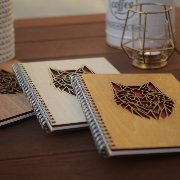 Wooden Notebook - Etsy