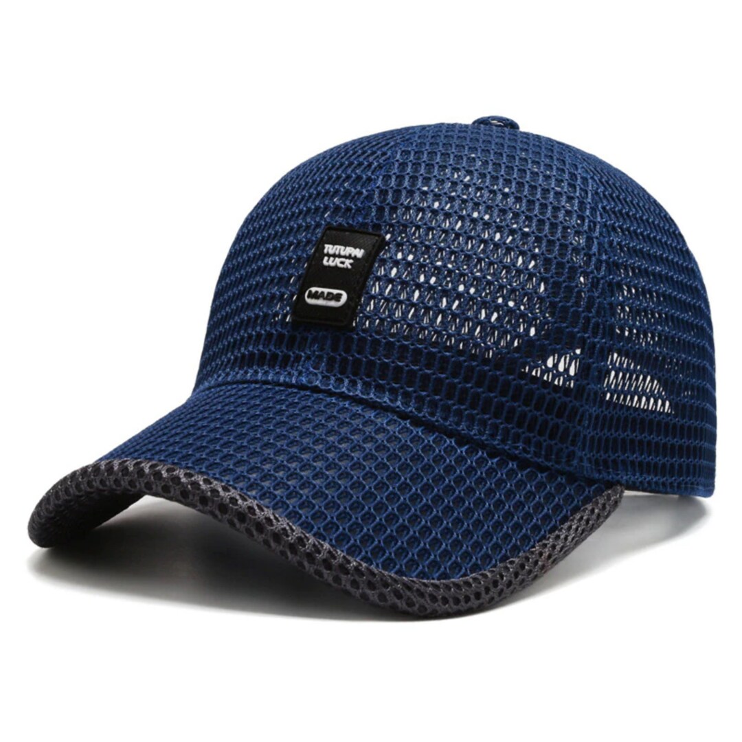 Breathable Summer Caps for Dad, Men's Mesh Baseball Cap, Outdoor ...
