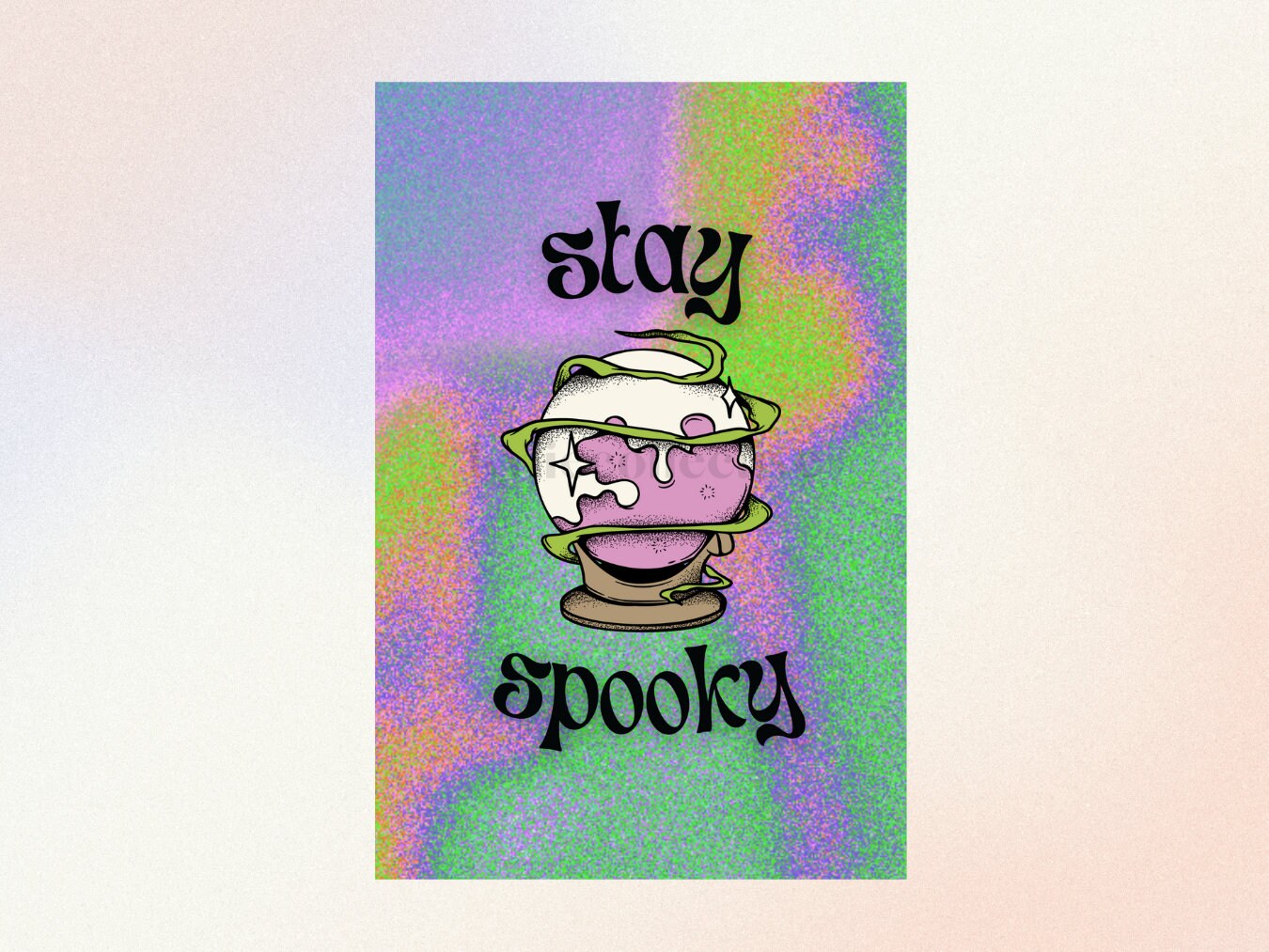 PRINTABLE Groovy Halloween Poster Bundle Digital Download, 5 Posters - Etsy