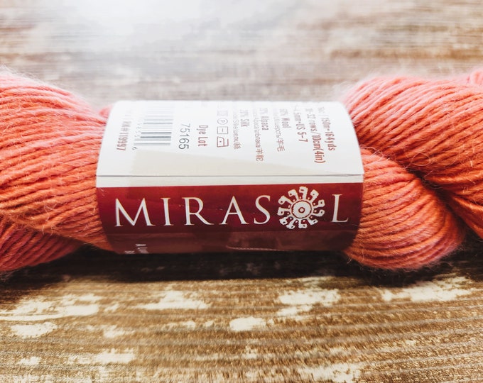 Wool Alpaca Mulberry Silk Blend Yarn #2 Sport Yarn Mirasol Sulka Nina ...