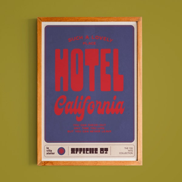 70s Vintage Poster - Etsy