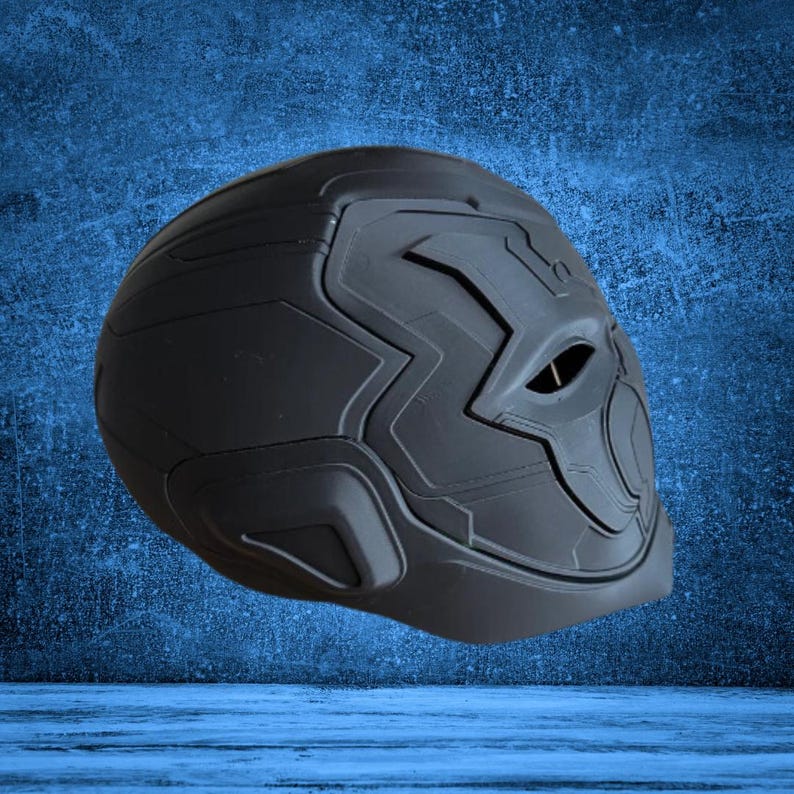 Wearable Blue Beetle Helmet 3D Printed DIY Paintable in All Sizes - Etsy