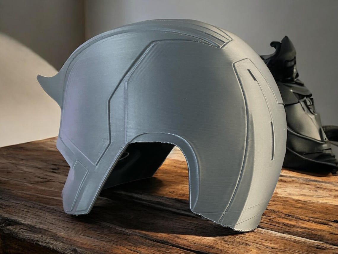 Wearable Daredevil Cowl Helmet Mask Netflix Matt Murdock 3D Printed - Etsy