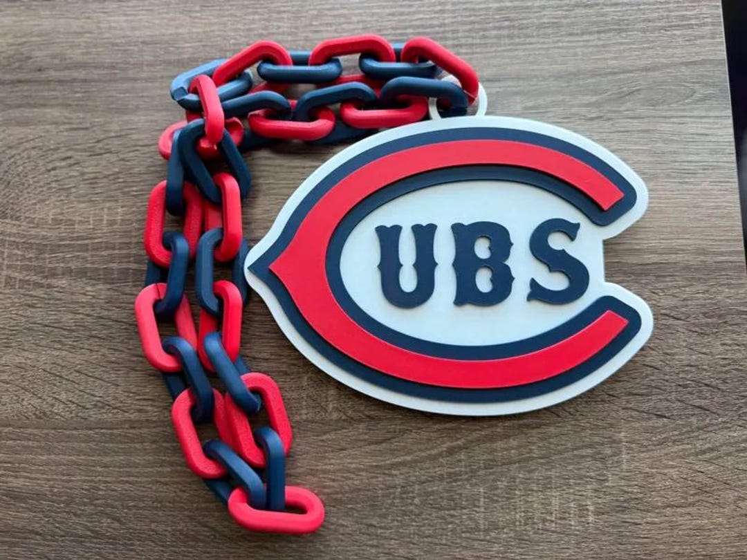 Supersized Team Necklace Chains & Medallion Major League Baseball Fans ...