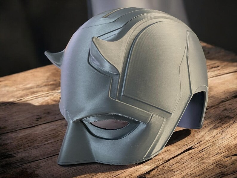 Wearable Daredevil Cowl Helmet Mask Netflix Matt Murdock 3D Printed - Etsy