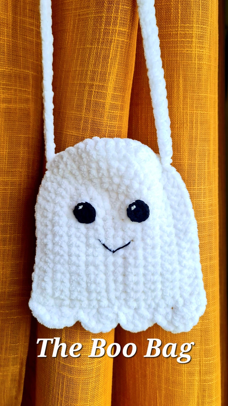 The Boo Bag Halloween Ghost Bag PATTERN - Etsy