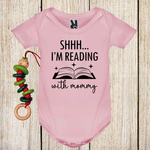 Book Baby Bodysuit: Reading With Mommy, Future Bookworm Outfit - Etsy