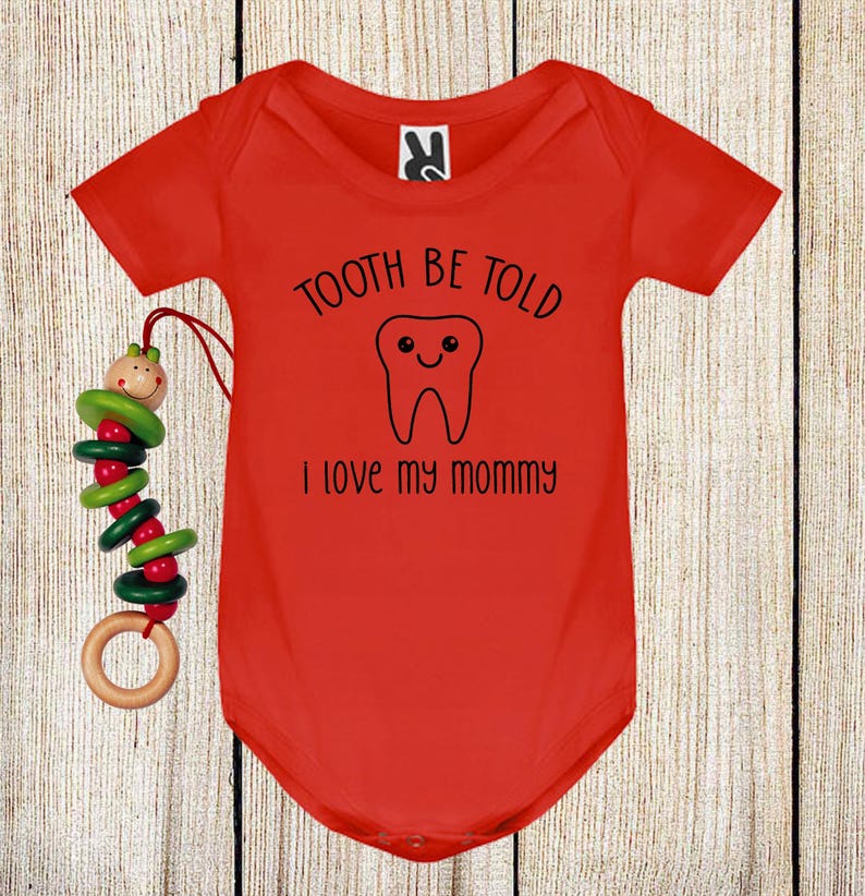 Tooth Be Told Baby Bodysuit: Dentist Gift, Funny Baby Clothes - Etsy
