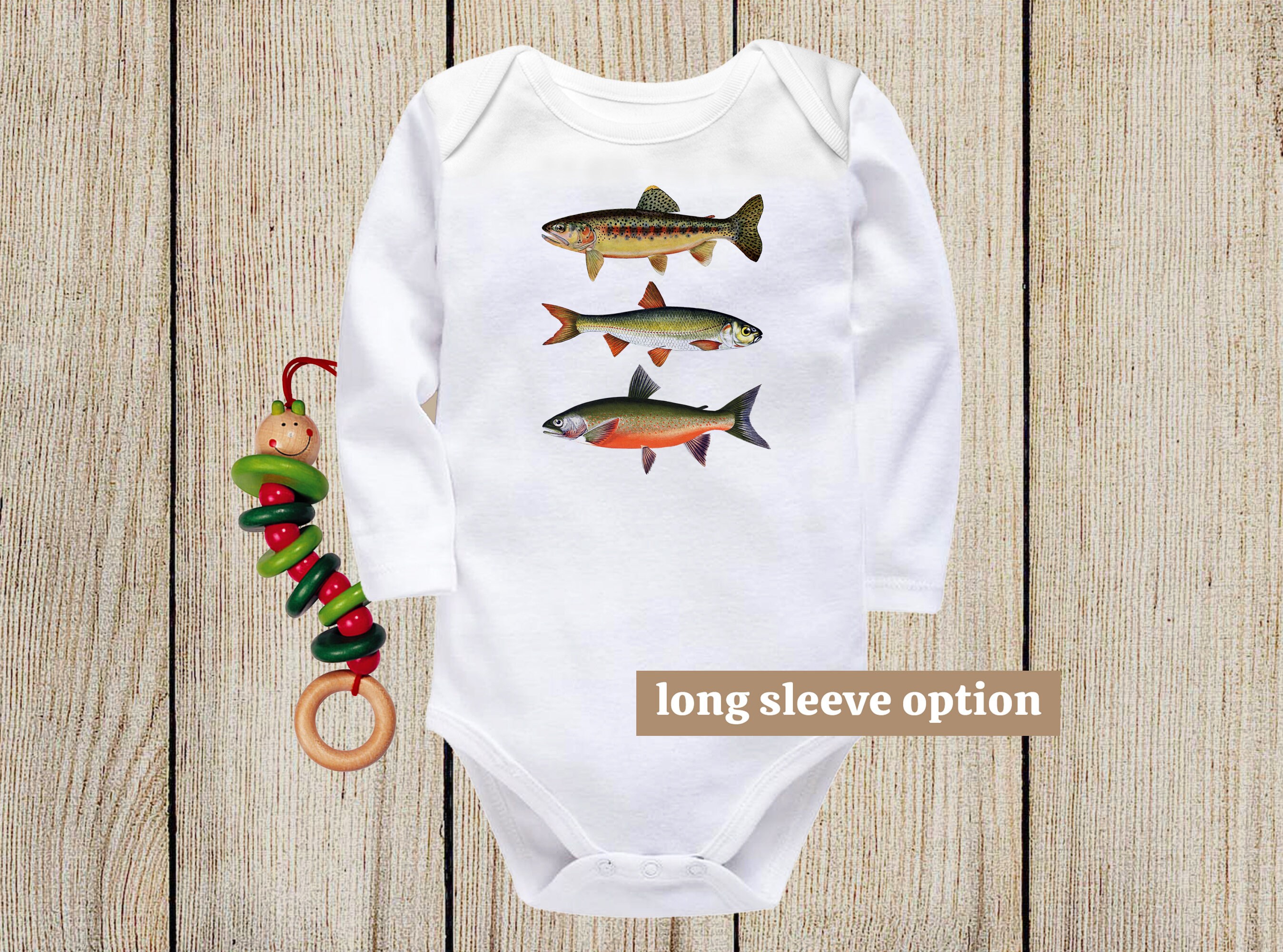 Fishing Baby Bodysuit Fish Baby Clothes Summer Baby Clothes - Etsy