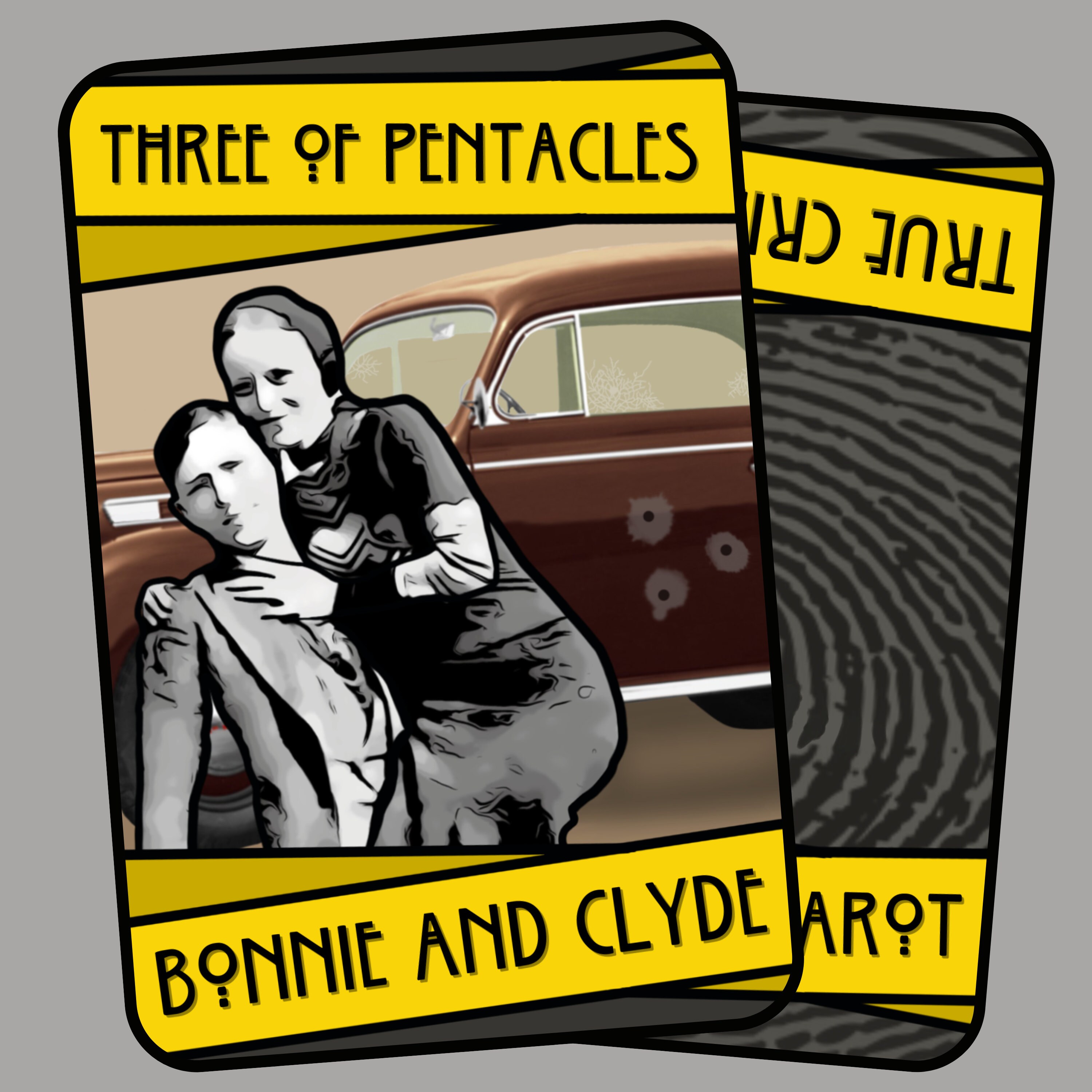 True Crime Tarot Full 78-card Novelty Deck Professionally - Etsy