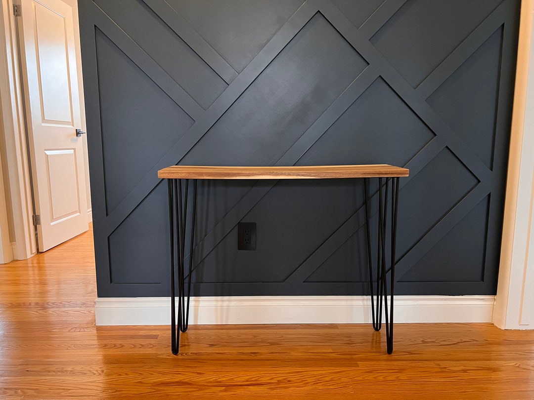 Acacia Wood Console Table - Etsy