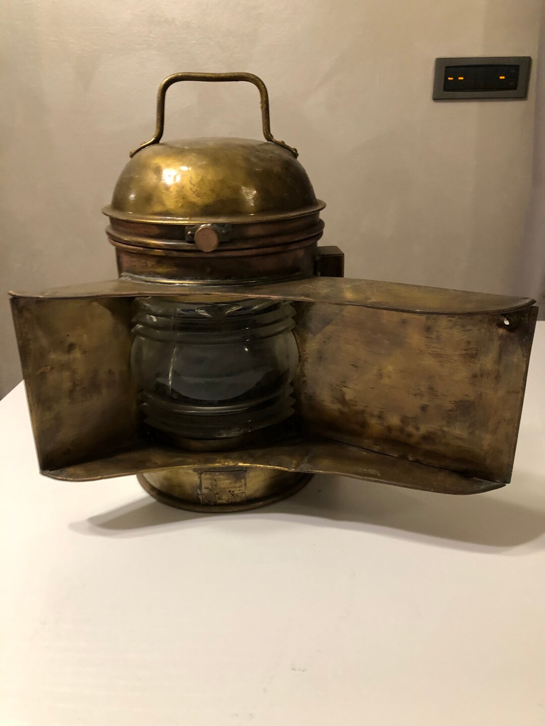 French Naval Lamp From the Early 1900s - Etsy