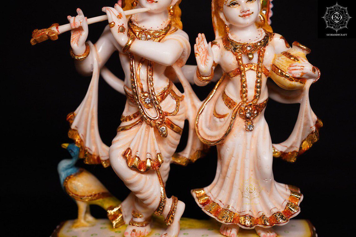Radha Krishna Idol for Marriage Anniversaries - Celebrate Love With ...