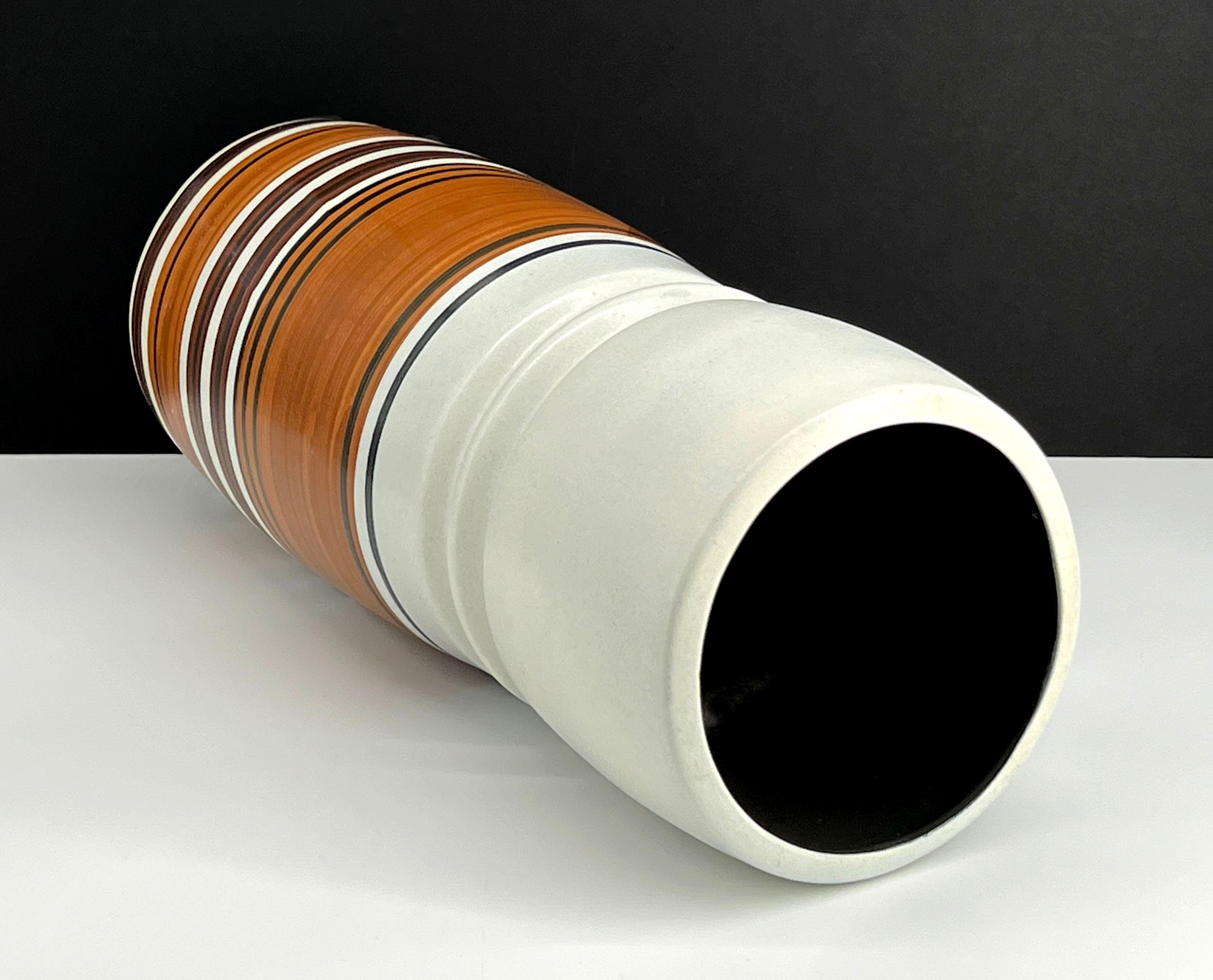 Mid Century Israeli Modern Large Stoneware Vase by KAH for Lapid - Etsy