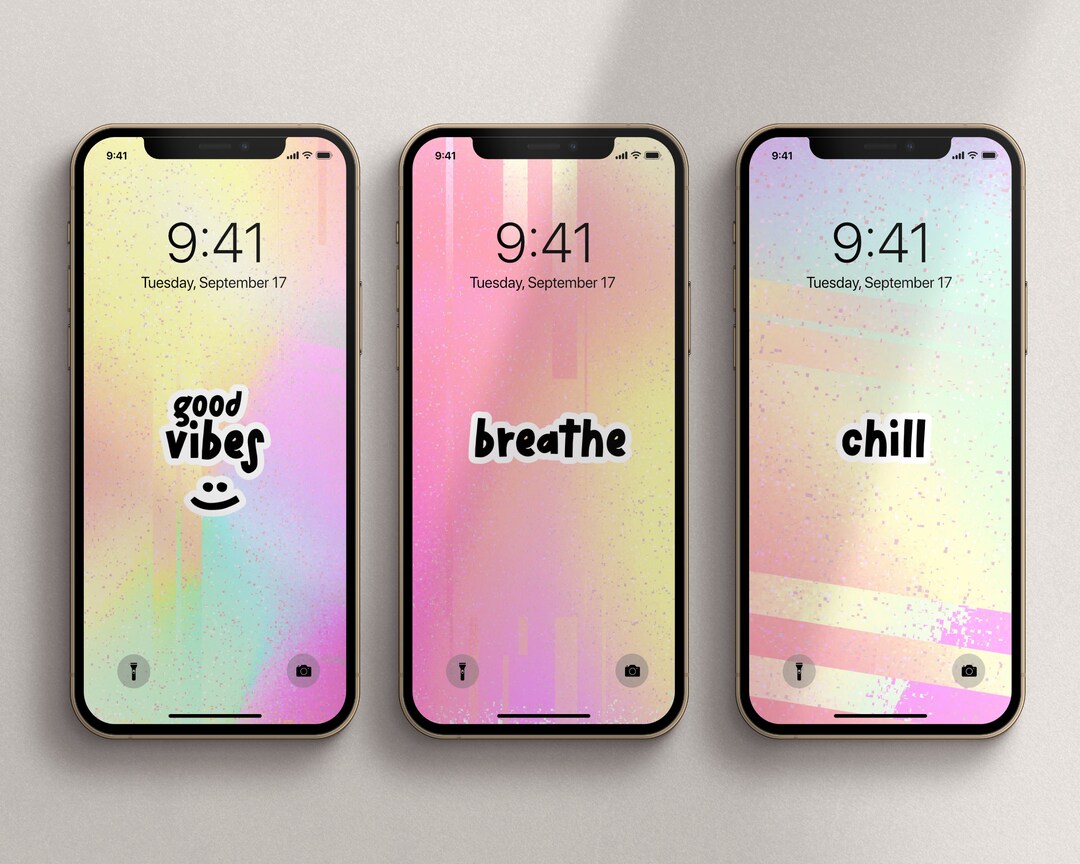 3 Good Mood iPhone Wallpaper Digital Download, Aesthetic Motivation ...