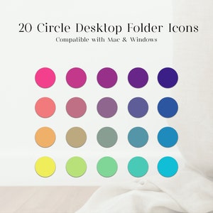 40 Bright Desktop Folder Icons for Mac & PC | Mac Icons | Windows Icons ...