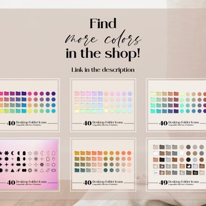 40 Bright Desktop Folder Icons for Mac & PC | Mac Icons | Windows Icons ...