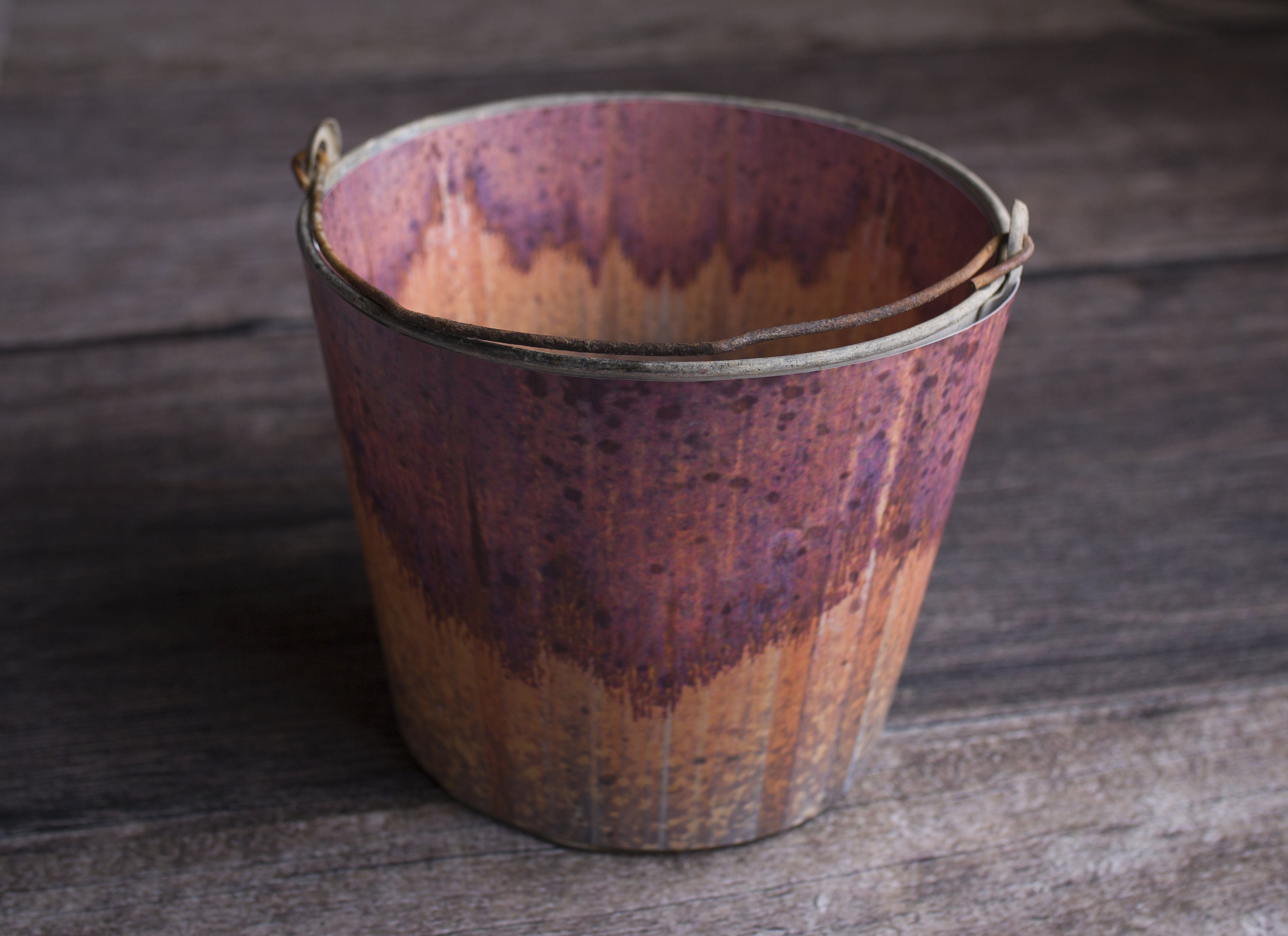 Rusty Posh Pail Bucket Wrap Newborn Photography - Etsy