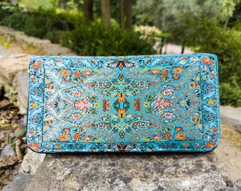 Turkish Blue Wallet - Etsy