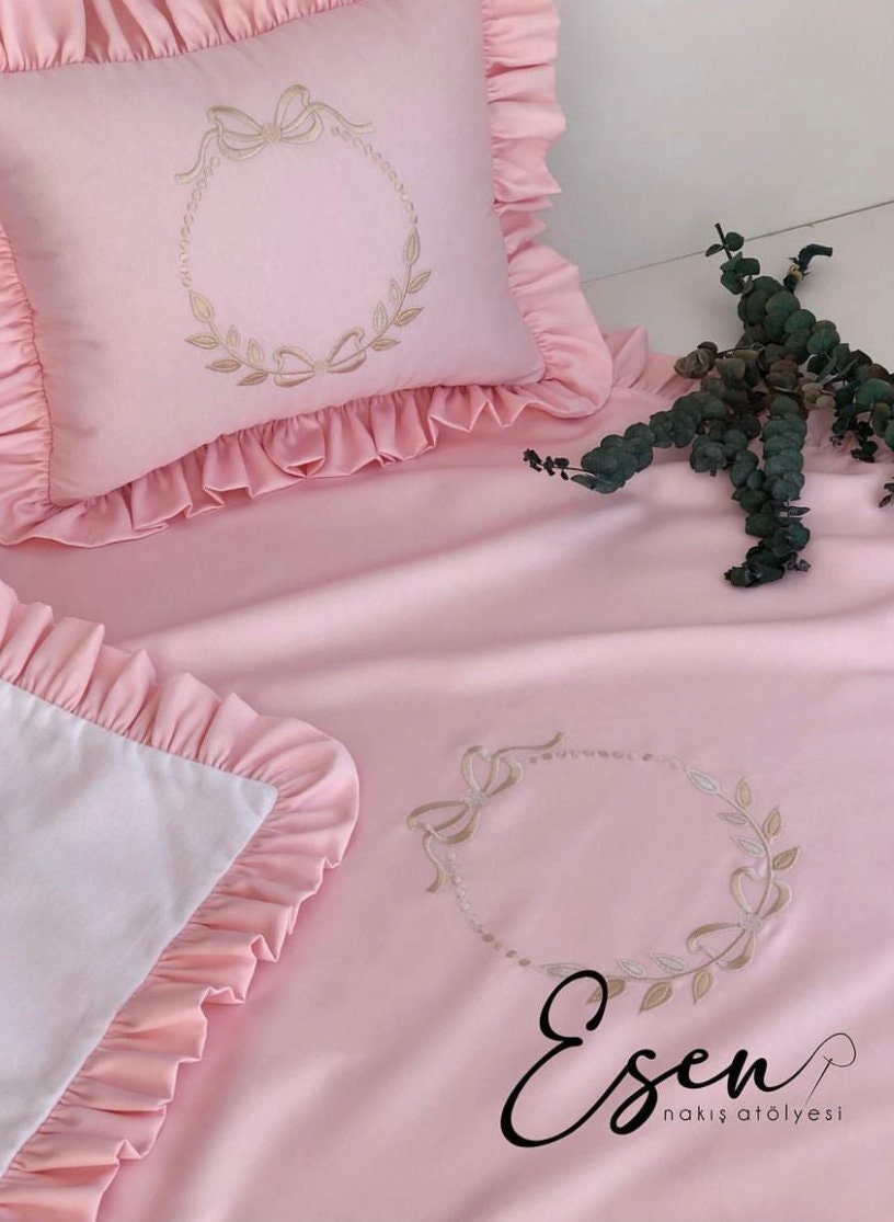 Ribbon Frame Embriodery Design for Embroidery Machine , Digital File ...