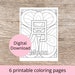 Japanese Kanji Coloring Pages for All Ages 6 Japanese Digital - Etsy