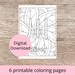 Japanese Kanji Coloring Pages for All Ages 6 Japanese Digital - Etsy