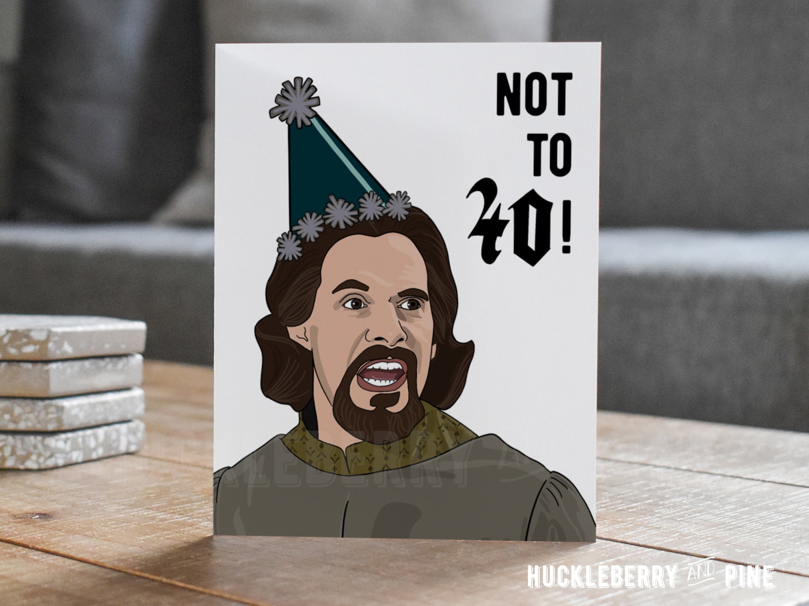 Princess Bride Birthday Card, Count Rugen Not to 40, Princess Bride ...