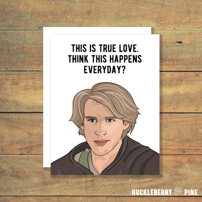 Princess Bride Anniversary Card Westley and Buttercup Card - Etsy