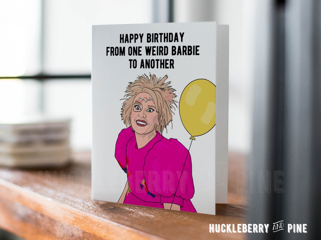 Weird Birthday Card, "from One Weird to Another" Card, Movie Greeting ...