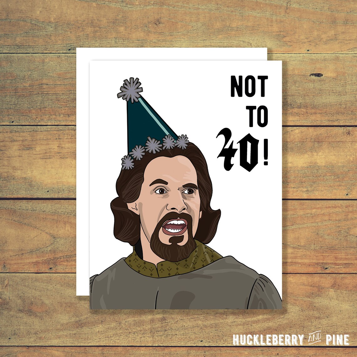 Princess Bride Birthday Card Count Rugen Not to 40 Princess - Etsy