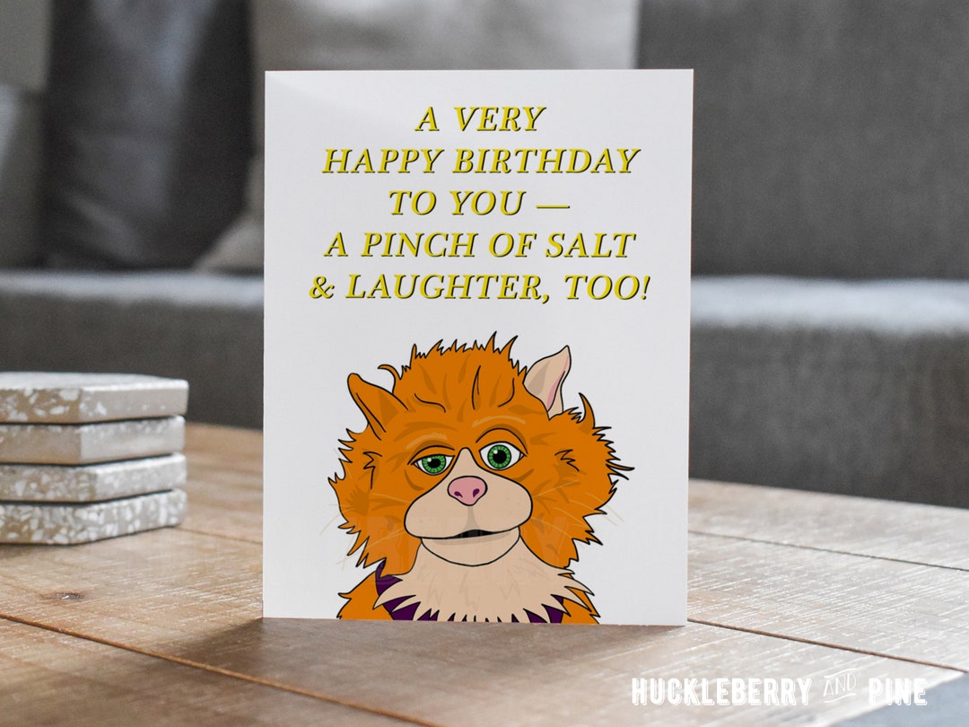 Too Many Cooks Birthday Card, Smarf Birthday Card, Funny Birthday Card ...