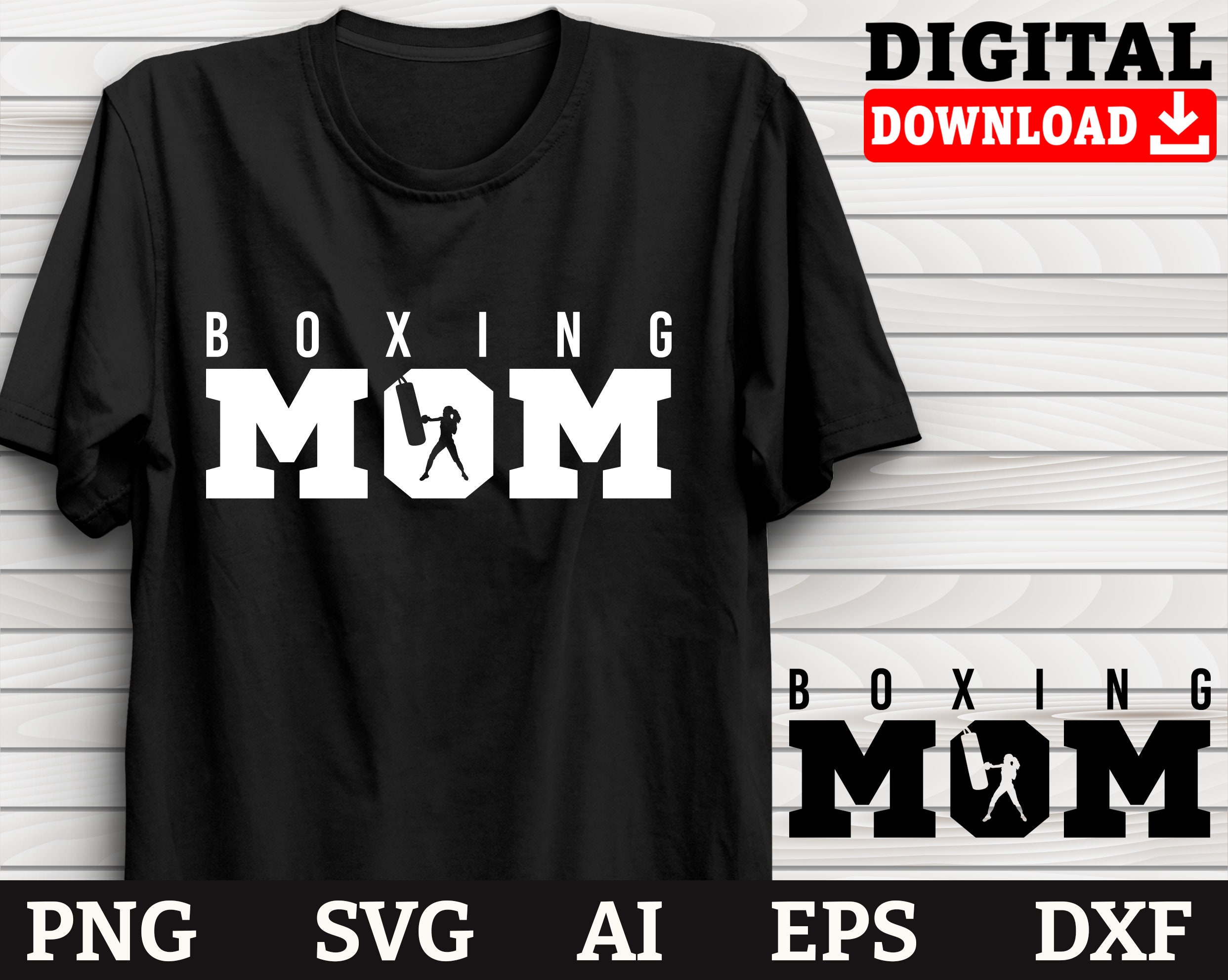 Boxing Svg Boxing Mom-cool Boxing Graphic Theme Boxing - Etsy