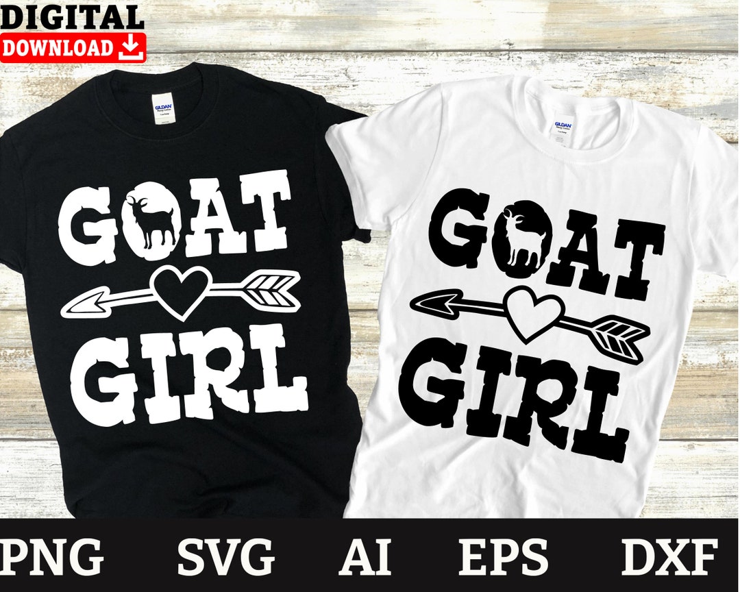 Goat Svg, Goat Girl-cool Goat Graphic Theme, Goat Clipart, Png Ai Eps ...