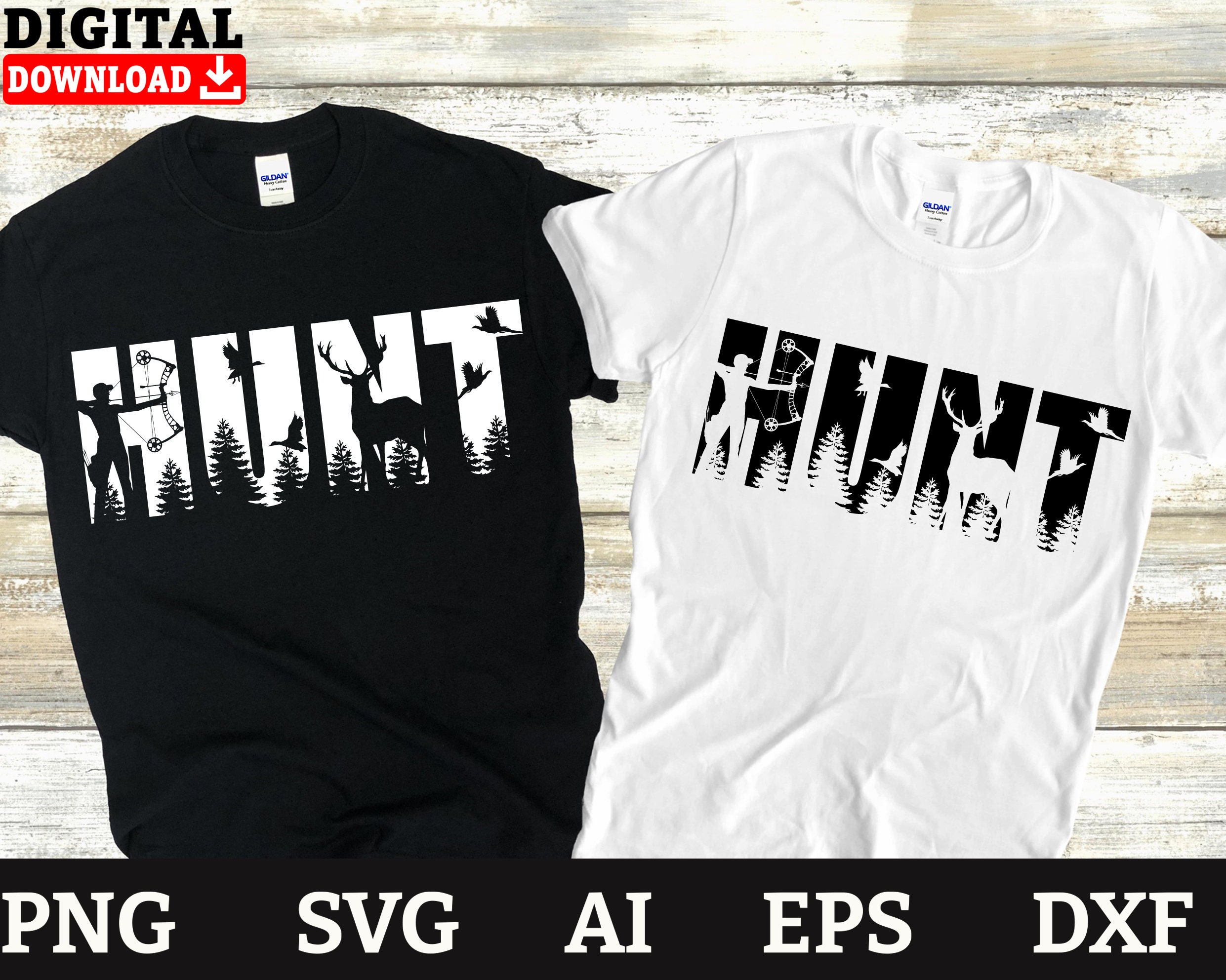 Deer Hunting Svg Hunting Svg Hunting Gifts for Men Hunting - Etsy