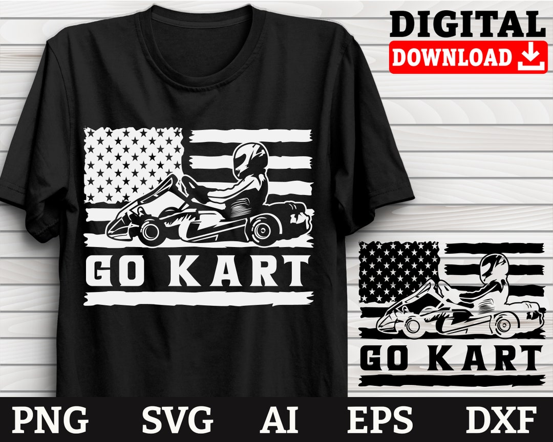 American Flag Go Kart, Go Kart Svg, Go Kart Mom Svg, Dxf Png Svg Files ...