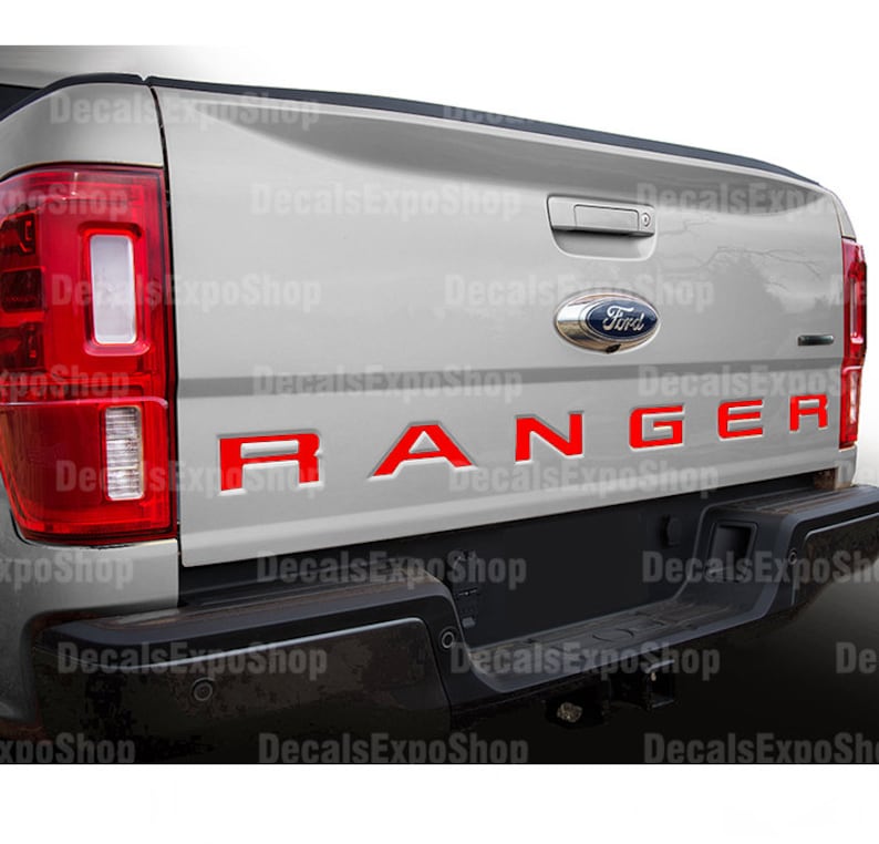 Ranger Tailgate Decal Fit Ford 2019 Truck Sticker Vinyl in 6 Colors 1 ...