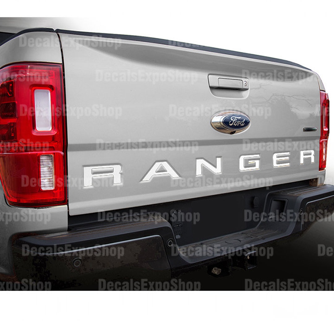 Ranger Tailgate Decal Fit Ford 2019 Truck Sticker Vinyl in 6 Colors (1 ...